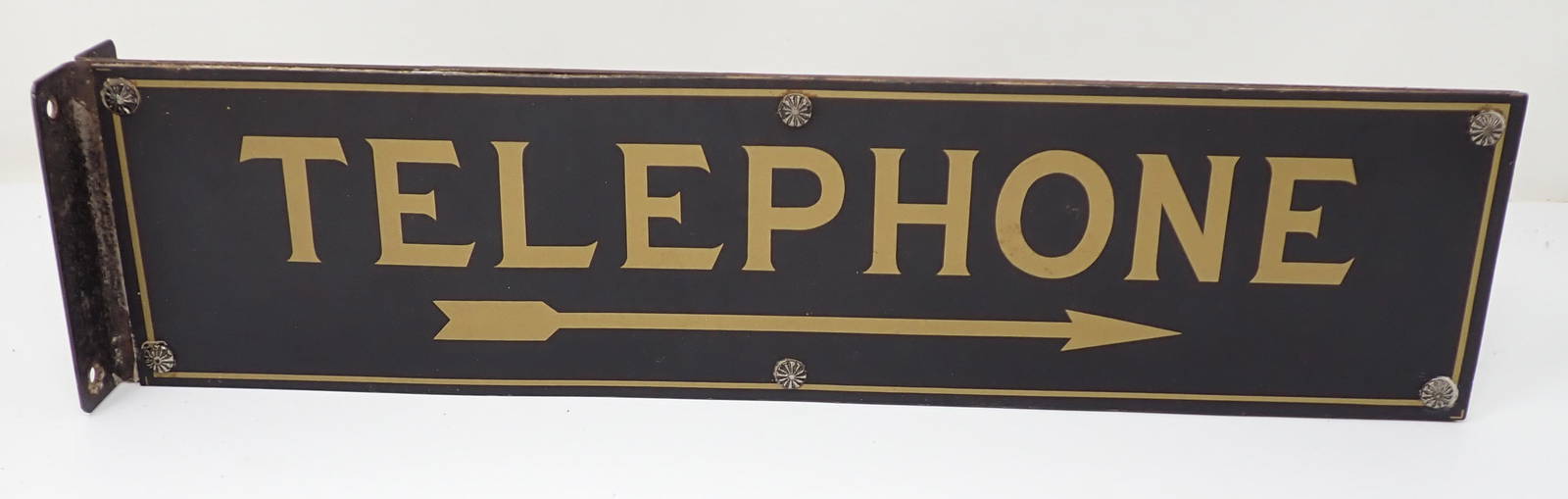 Double Sided Telephone Flange Sign