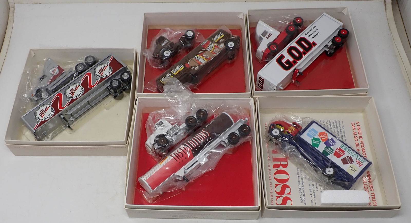 Winross Tractor Trailer Toy Trucks