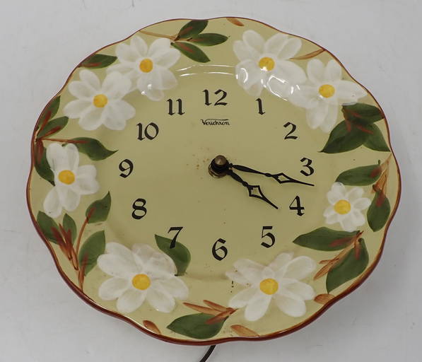 Stangl Verichron Plate Clock
