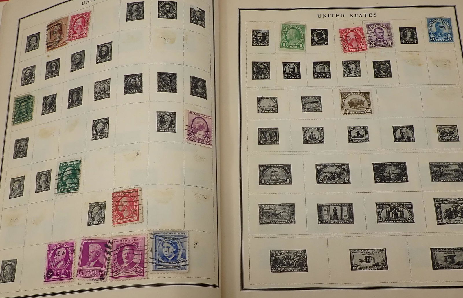 Modern Postage Stamp Album