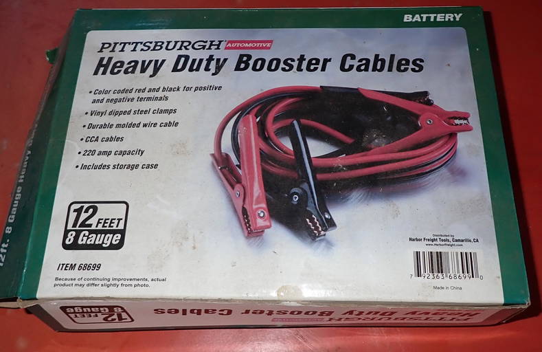 Pittsburgh Heavy Duty Booster Cables