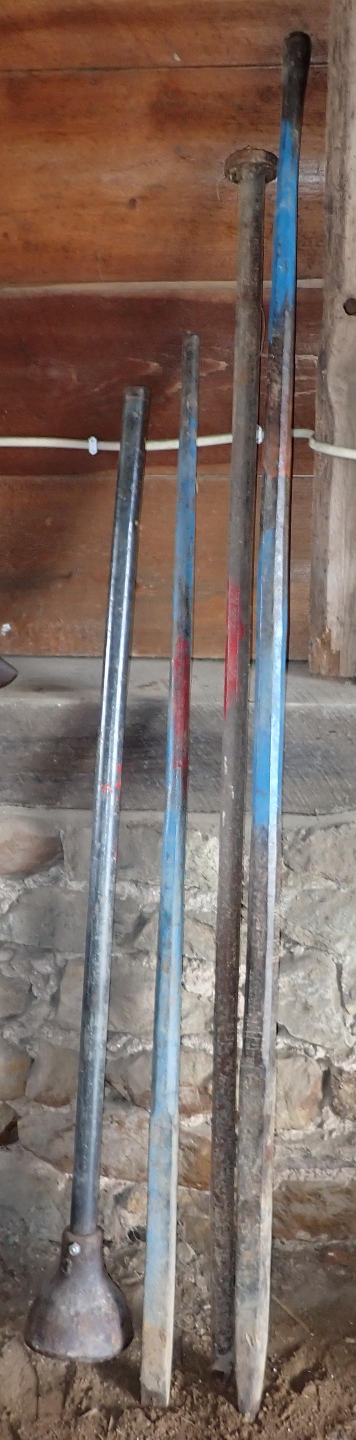 Shale Bars and Tamper (#0014) on Jun 20, 2021 | M.J. Stasak Jr. Auction ...