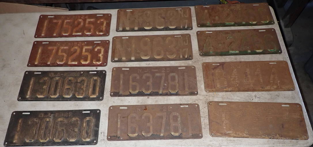 Pairs Of Nj License Plates