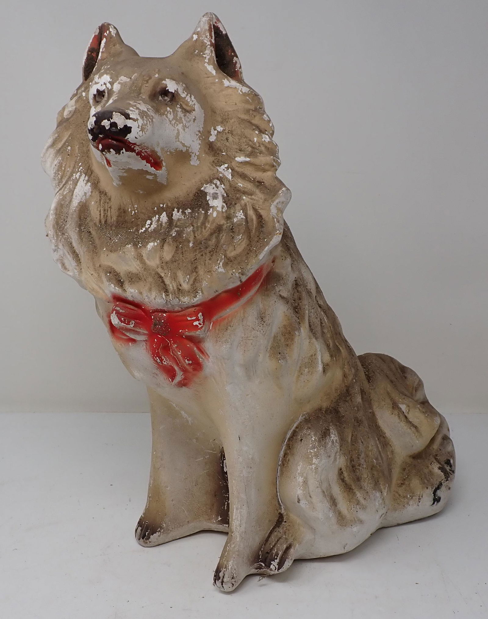 Carnival Chalkware Dog