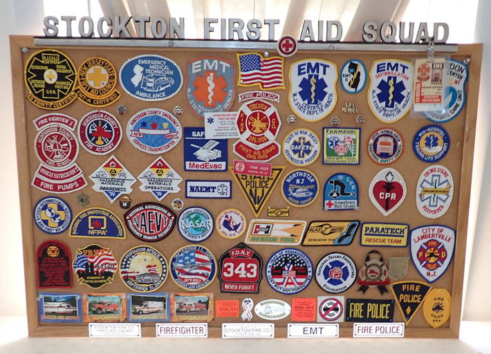 Stockton NJ First Aid Squad Emblem & Patches - Sep 26, 2021 | M.J ...