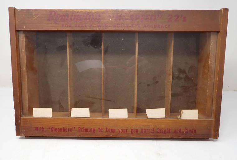 Remington 22 Cal Ammo Display Case