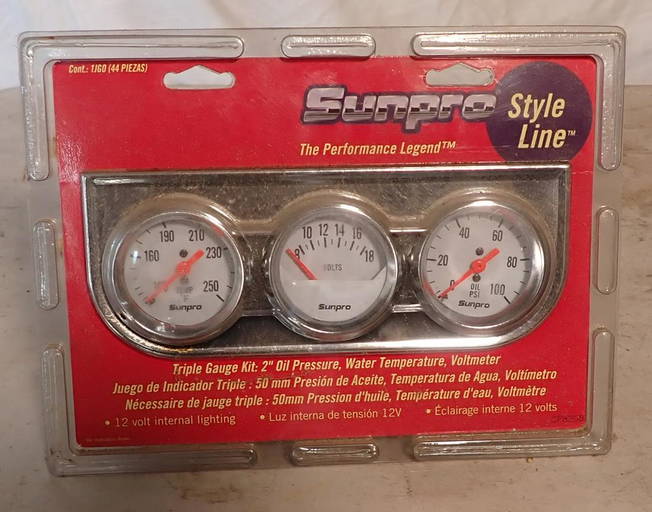 Sunpro Triple Gauge Kit