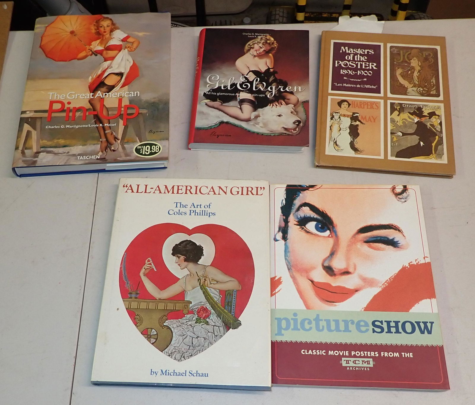 Pin Up Girl & Poster Books (#0036) on Oct 31, 2021 | M.J. Stasak Jr ...