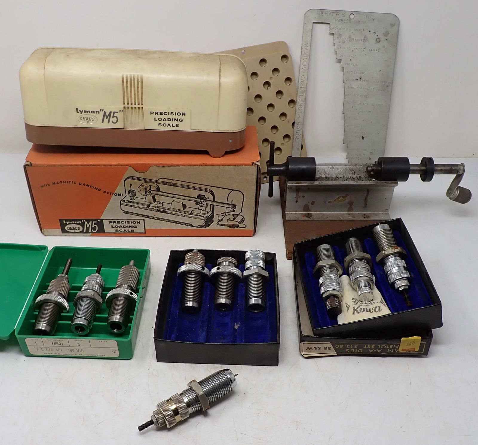 Lyman Dies Scale Misc Reloading Equipment