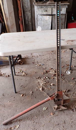 Vintage Jc Hallman Bumper Jack