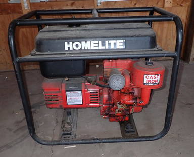 Vintage Homelite Generator