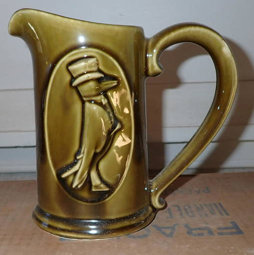 12 Old Crow Whiskey Pitchers