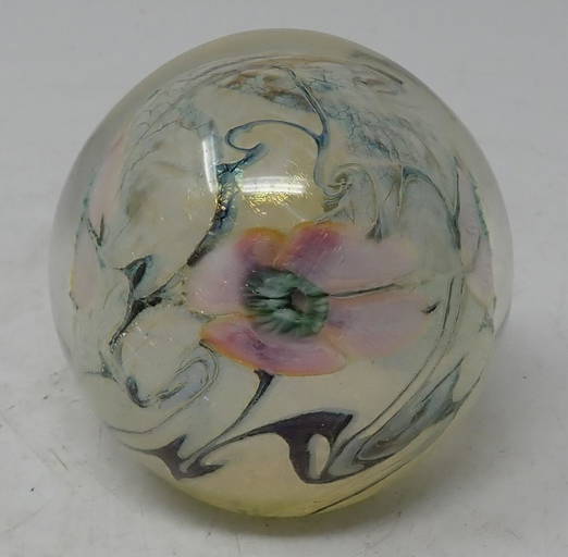 Vandermark Art Glass Paperweight