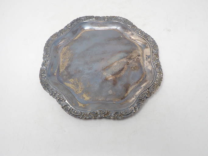 800 Silver Tray Wilh. Hulse