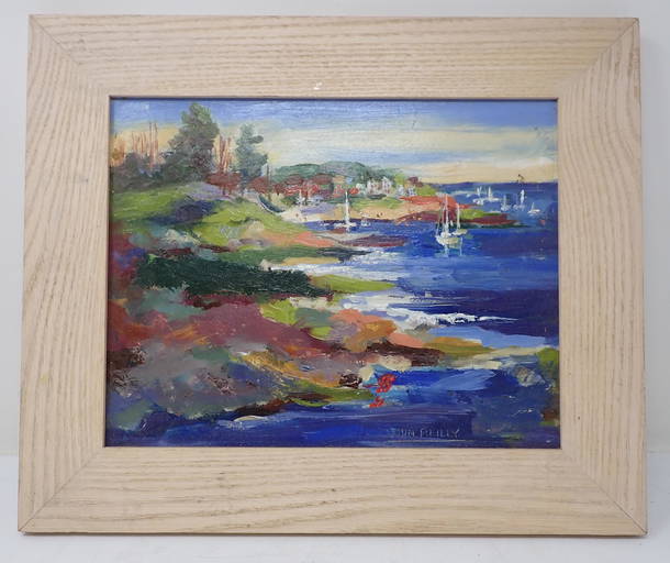 John Reilly Oil on Board Maritime Painting (#0241) on Jan 01, 2022 | M ...