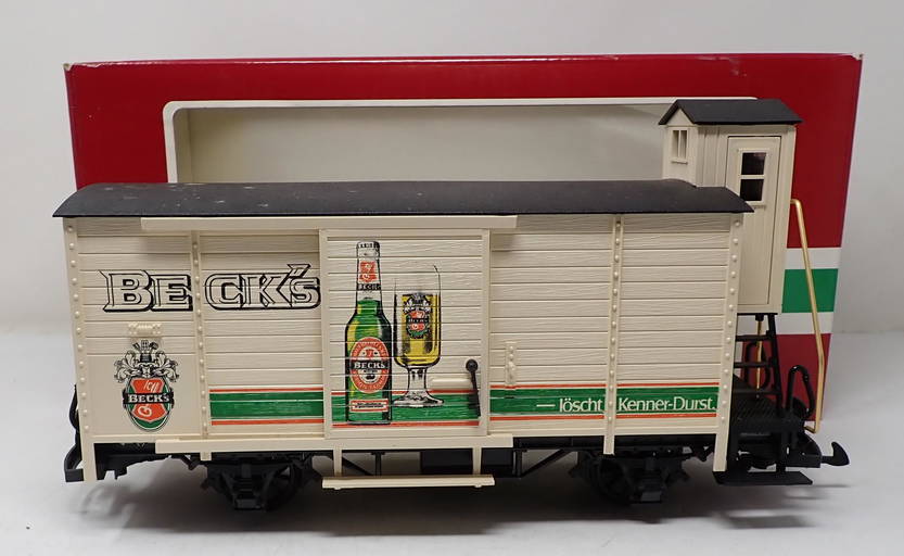 Lgb 4026 Becks Beer Box Car