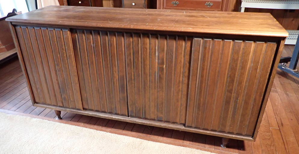 Vintage Record Cabinet