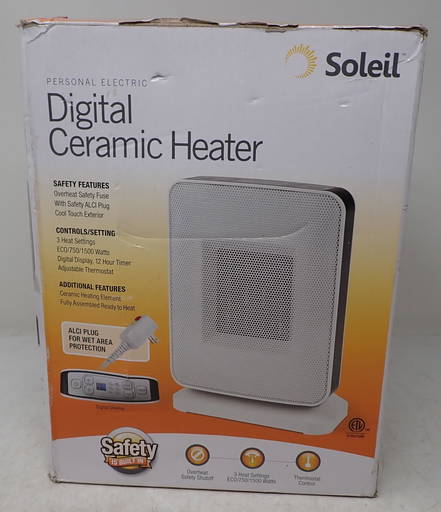 Soleil Digital Ceramic Heater
