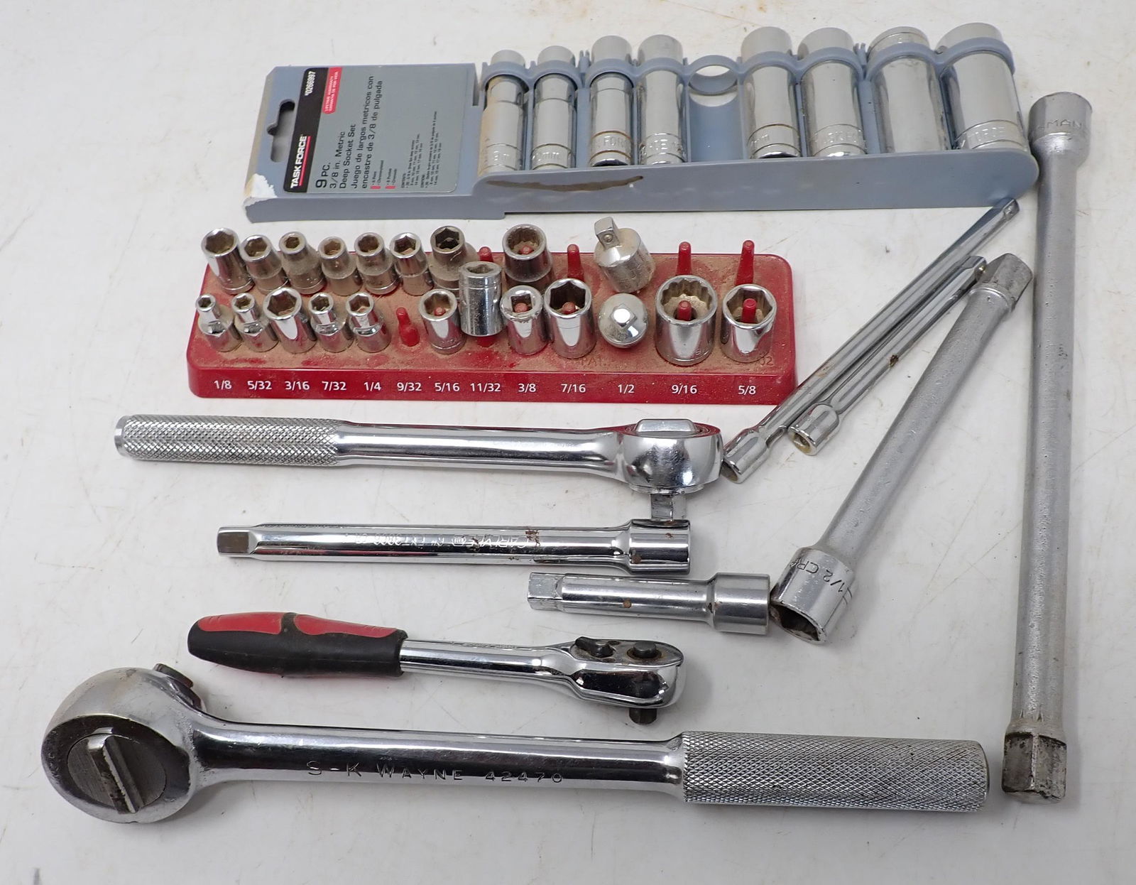 S K 1/2" Drive Rachet Craftsman Extensions & Misc