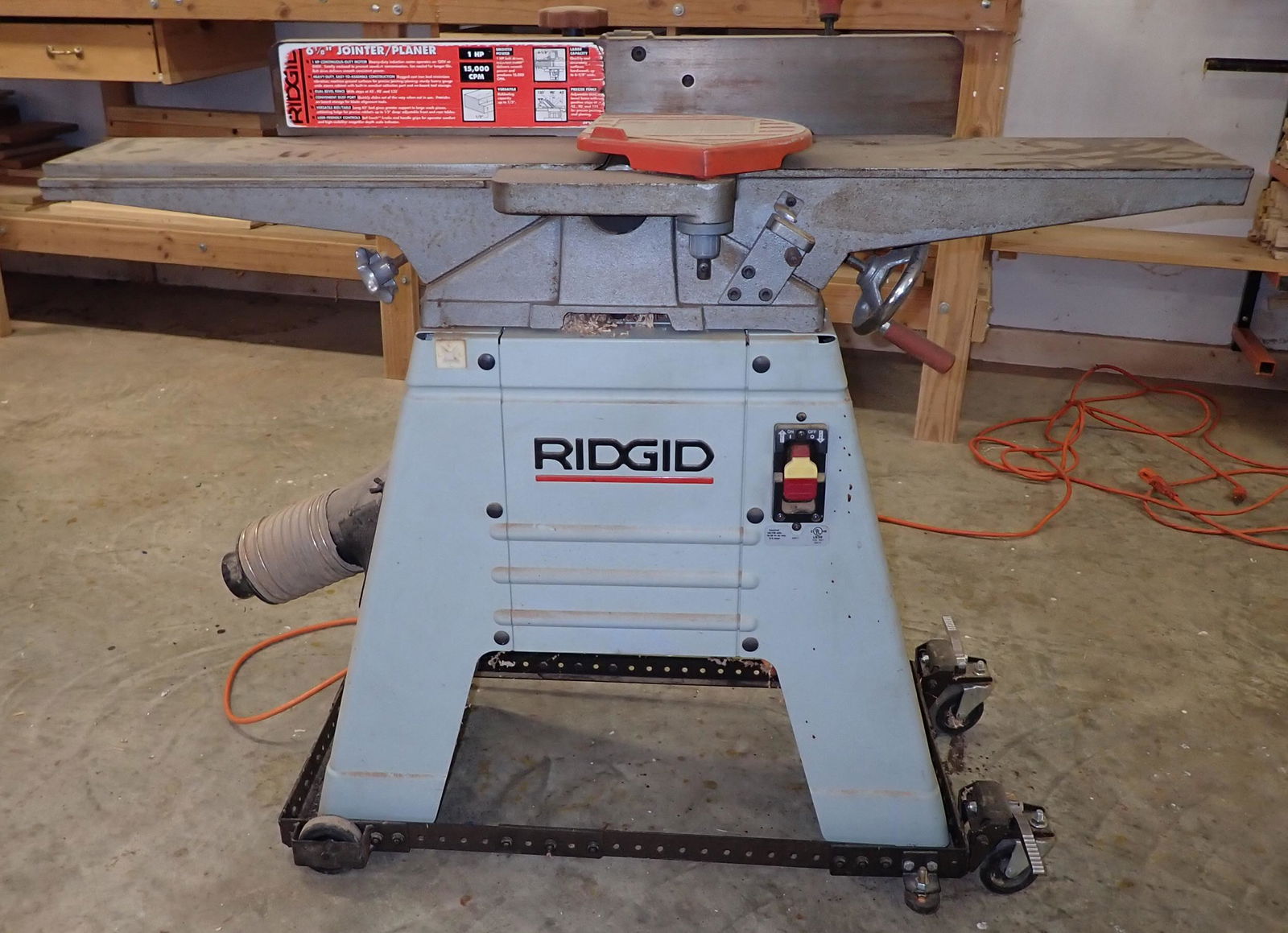 Ryobi 6 1 8 Benchtop Jointer Planer