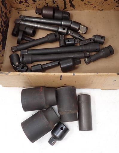 1/2" Drive Adapters Extensions Sockets