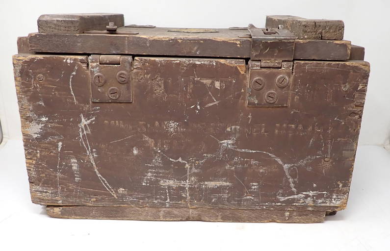 Mines Anti Personnel Military Wood Box