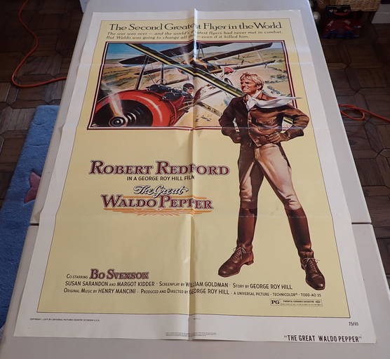 1975 Robert Redford Waldo Pepper Poster (#0190) on Mar 20, 2022 | M.J ...