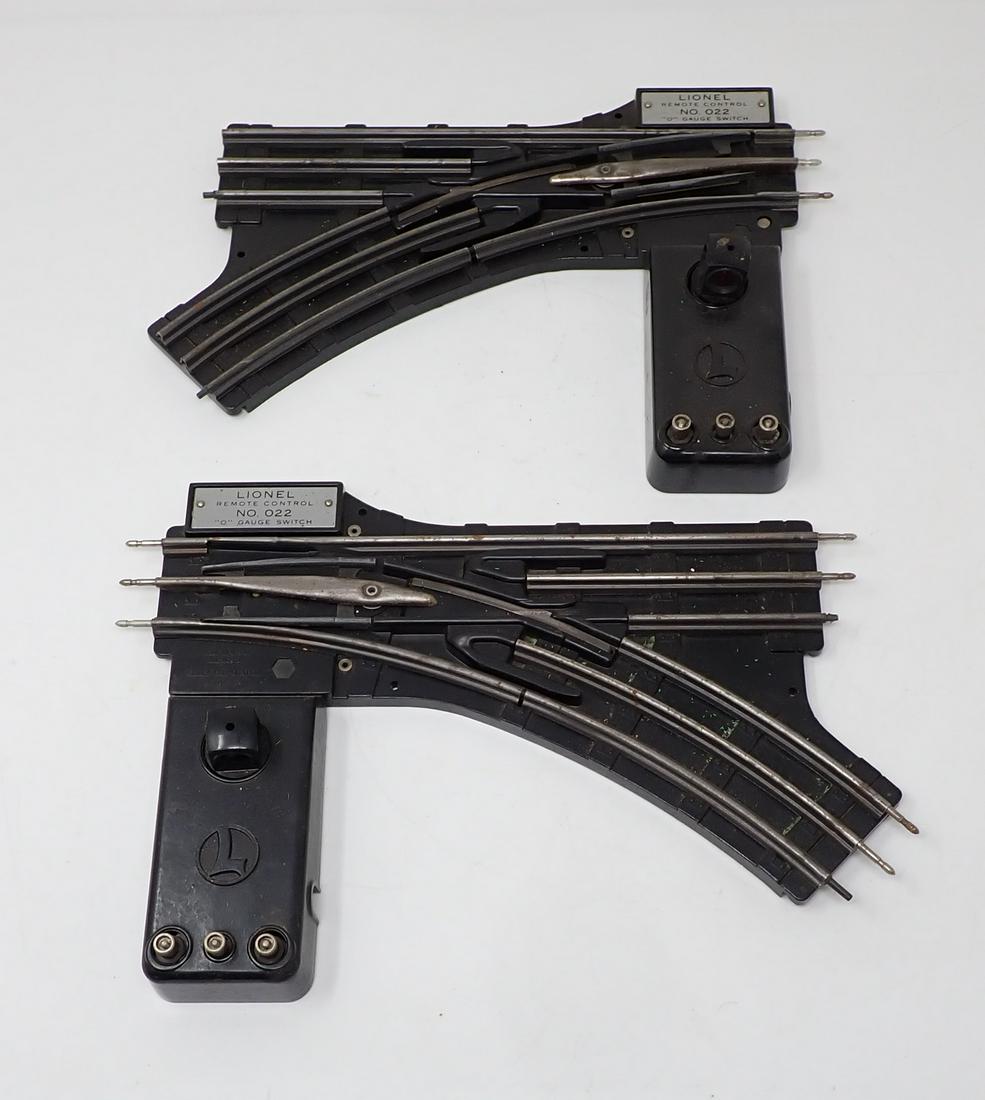 Lionel No. 022 O Gauge Switch Tracks