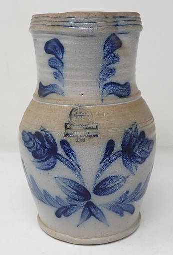 Rowe Pottery Signed & Numbered Stoneware Pitcher (#0056) on Apr 10 ...