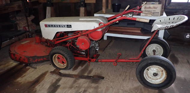 Gravely Super Convertible Walk Behind Tractor