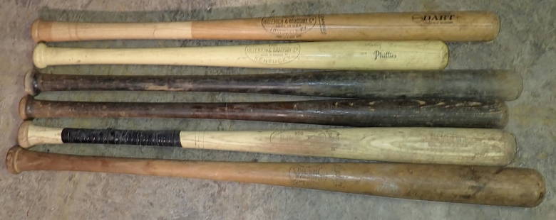 Vintage Wooden Baseball & Softball Bats