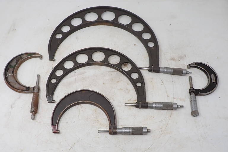 Brown & Sharpe Starrett Micrometers