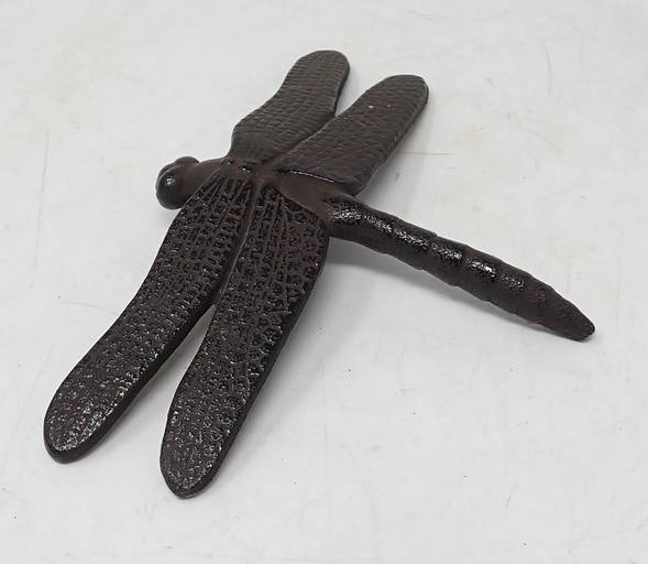 Cast Iron Dragonfly (#0107) on May 22, 2022 | M.J. Stasak Jr. Auction ...