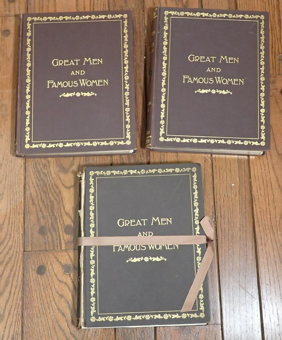 Great Men And Famous Women Books Charles Horne