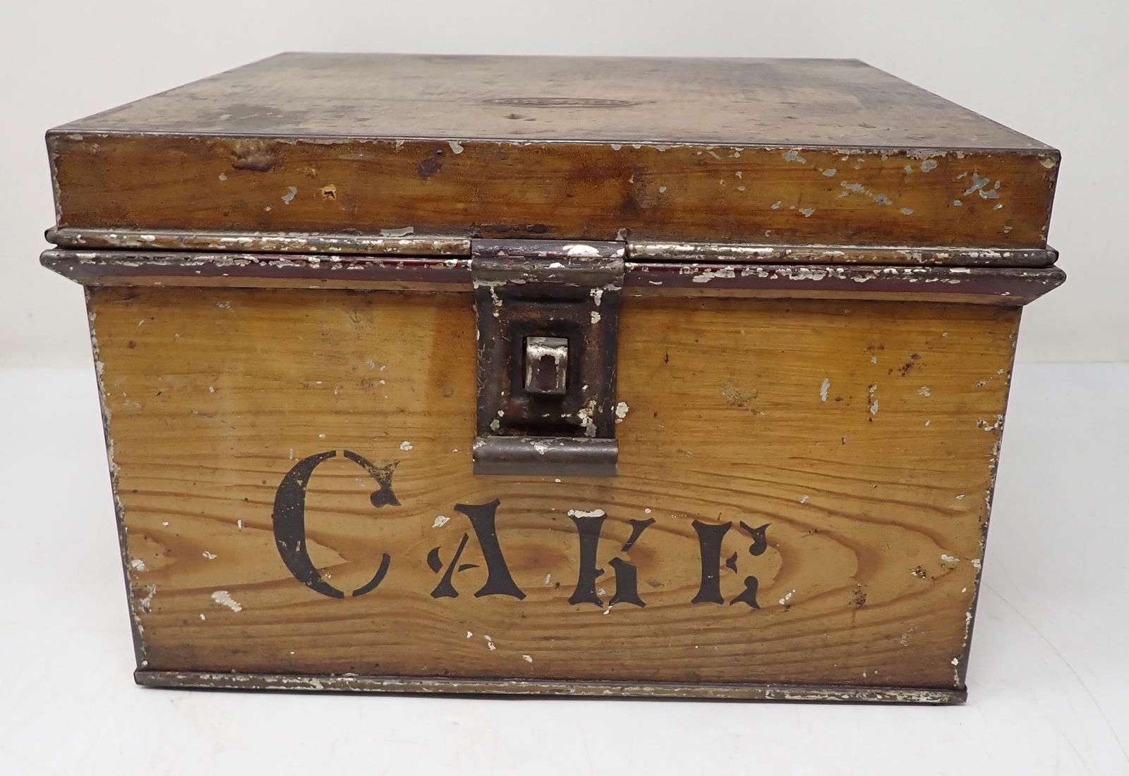 Antique Kreamer Tin Cake Box