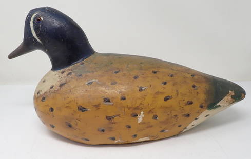 18" Antique Paper Mache Turkey Decoy