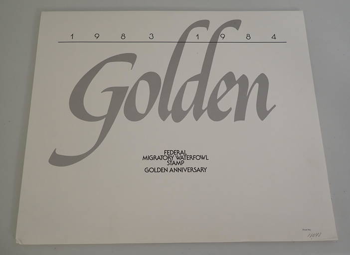 1983 Phil Scholer Migratory Bird Print & Stamp (#0581) on Jul 17, 2022 ...