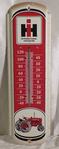 Internation Harvester Farmall Tractor Thermometer