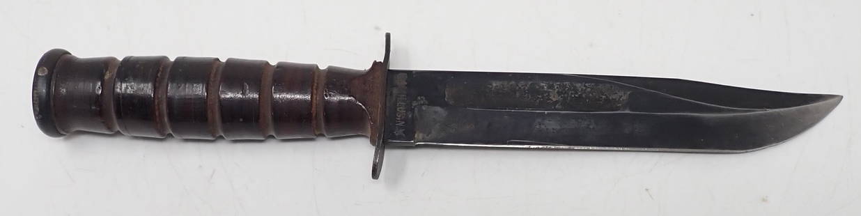 Vintage Usa Camillus Usmc Combat Knife