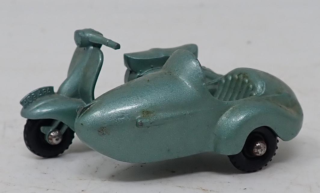 Lesney Lambretta Scooter W/ Sidecar