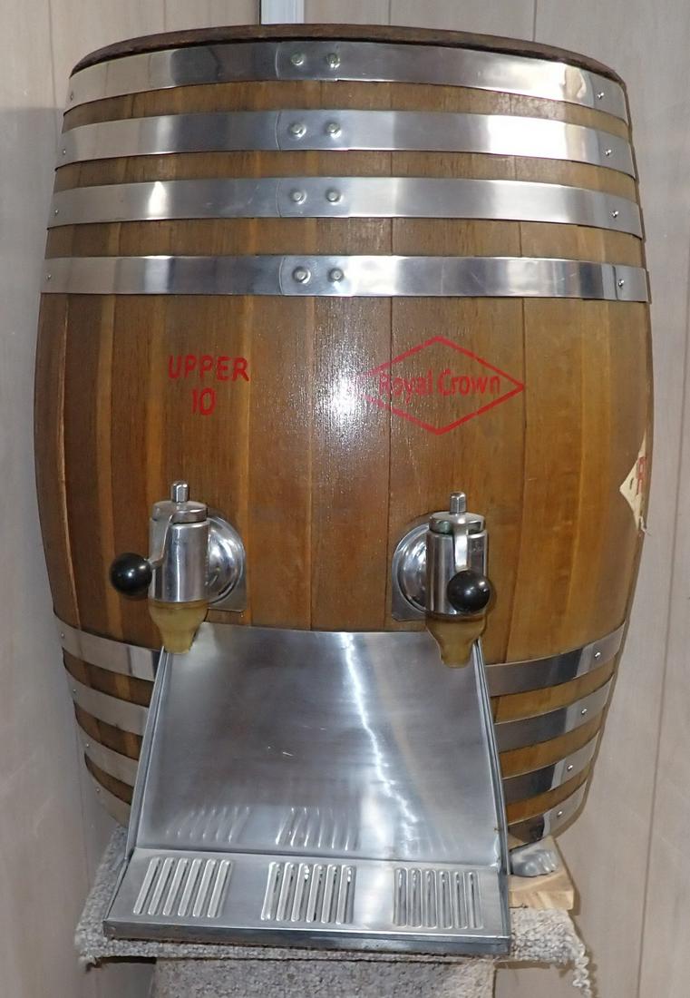 Royal Crown Cola / Root Beer Keg Dispenser
