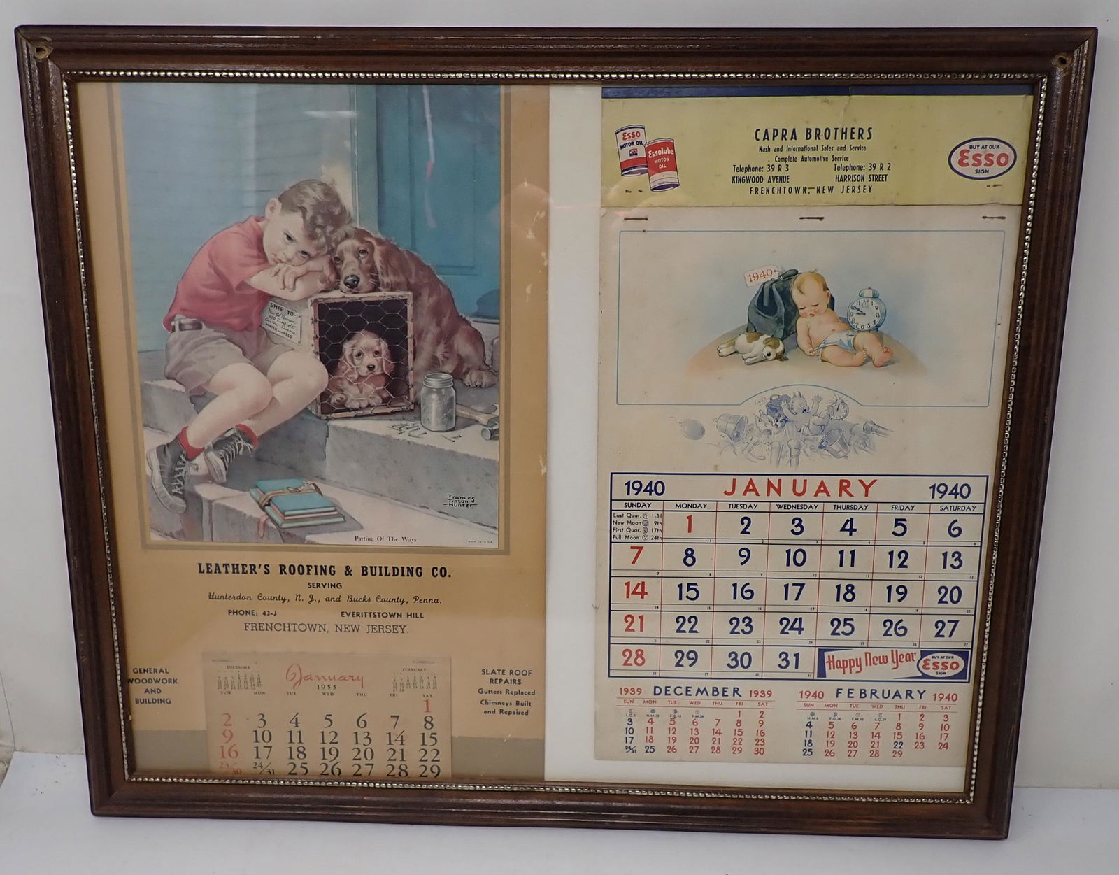 Esso 1940's Calendars
