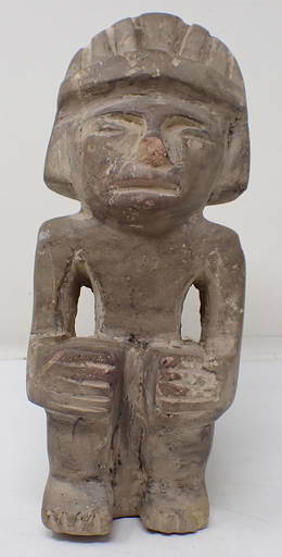 Aztec Stone Figure (#0073) on Aug 28, 2022 | M.J. Stasak Jr. Auction ...