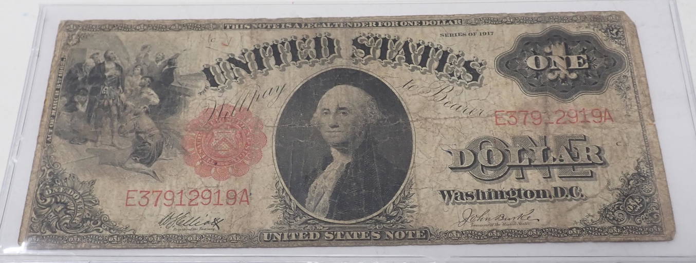 1917 $1 Legal Tender Note