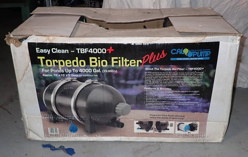Torpedo Pond Bio Filter TBF4000 (#0259) on Sep 11, 2022 | M.J. Stasak ...