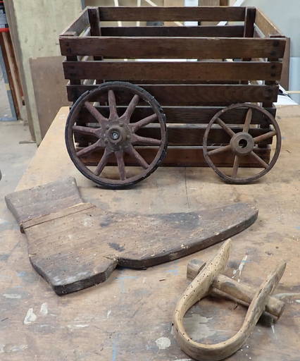 Wooden Crate Goat Yoke Shoe Sign - Sep 18, 2022 | M.J. Stasak Jr ...