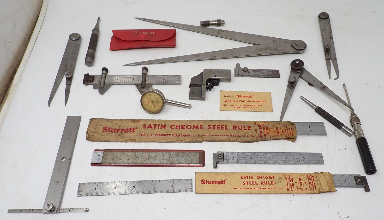 Starrett Machinist Tools - Sep 18, 2022 | M.J. Stasak Jr. Auction and ...