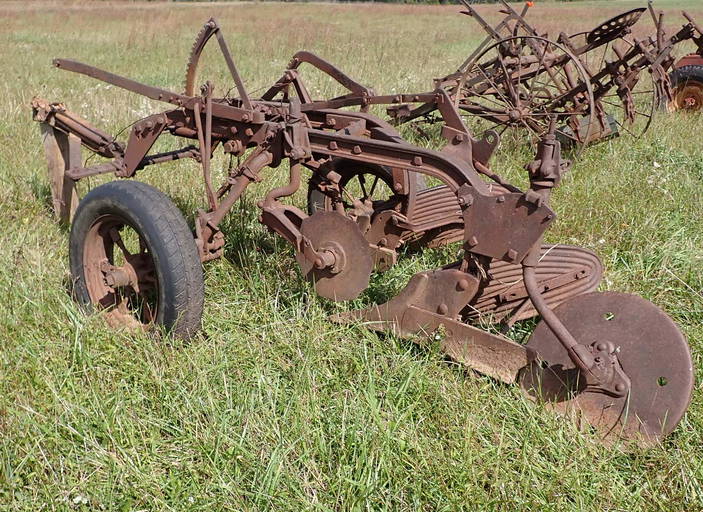 Antique 2 Bottom Plow