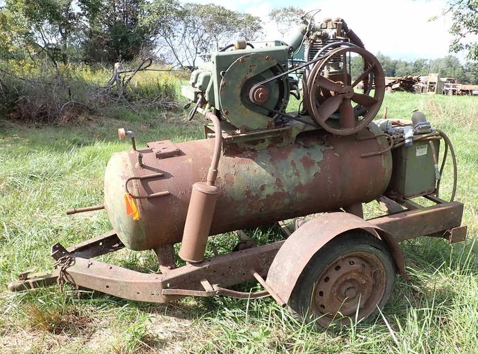 US Army Corps of Engineers Air Compressor (#0249) on Oct 09, 2022 | M.J ...