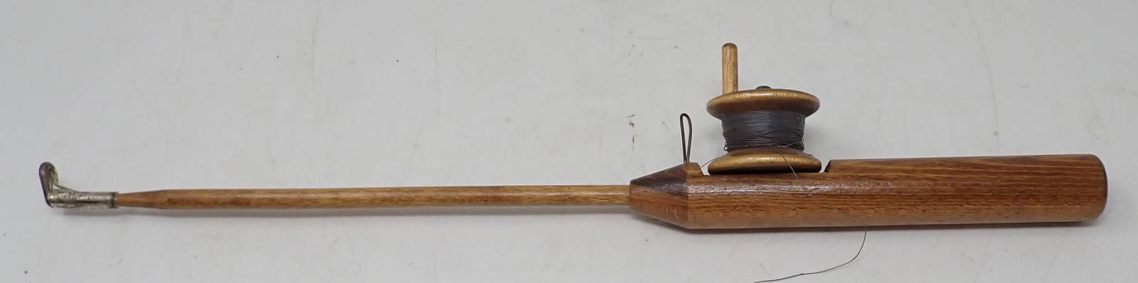 Wooden Ice Fishing Rod & Reel (#0251) on Jan 01, 2023 | M.J. Stasak Jr ...